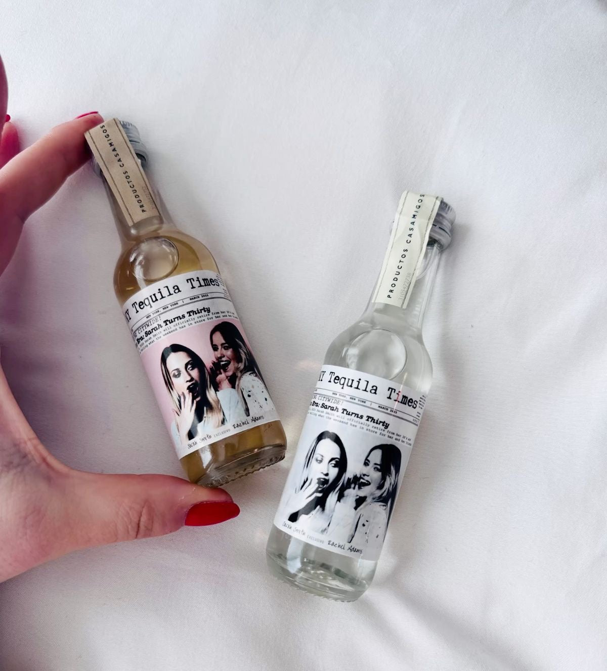 Mini Bottle Label – Cut + Proof Print Studio